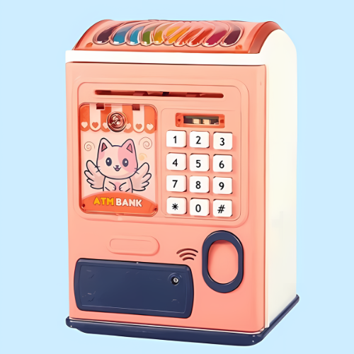 Creative Money Box ATM Machine For Kids with Password Protection ...